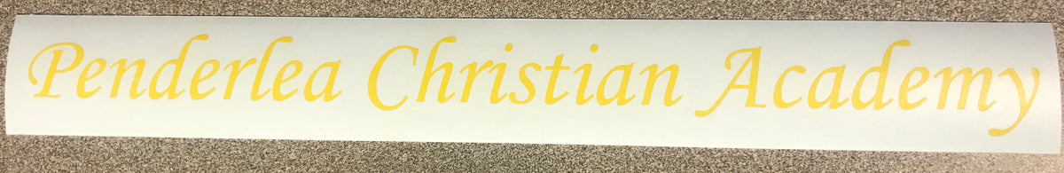 Penderlea Christian Academy – Old Red Apparel & Graphics